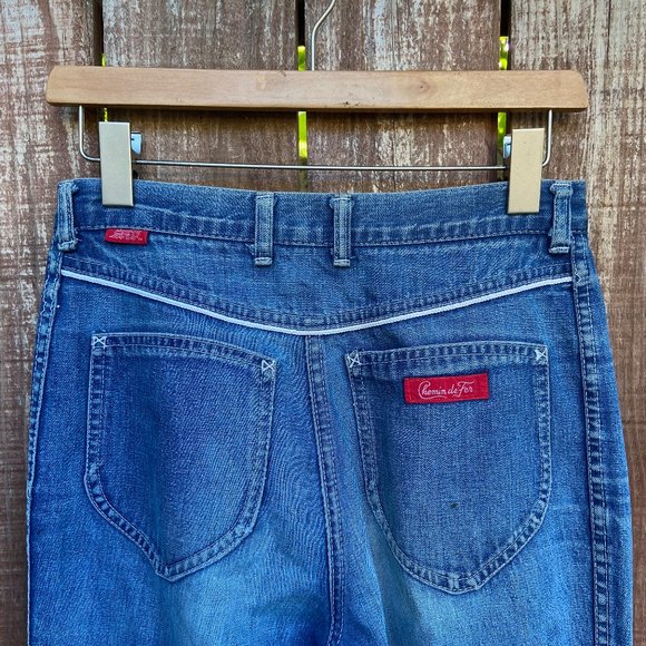 American Vintage | Jeans | Authentic Vintage 97s Chemin De Fer Highwaisted Bell Bottom Jeans Sz ...
